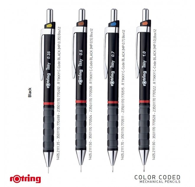 LAPISEIRAS 0.5 ROTRING TIKKY